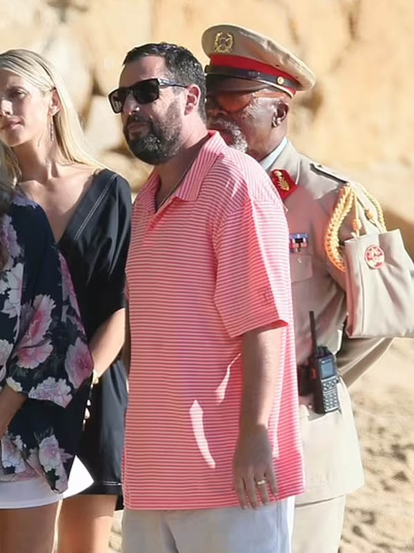 Murder Mystery 2 Adam Sandler Pink Shirt - Paragon Jackets