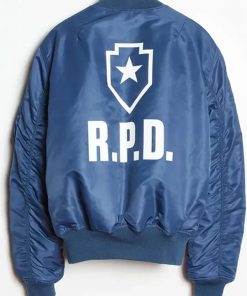 Resident Evil 2 RPD Bomber Jacket | R.P.D. Ma-1 Flight Jacket