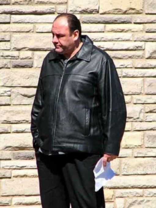The Sopranos Tony Soprano Jacket | James Gandolfini Leather Jacket