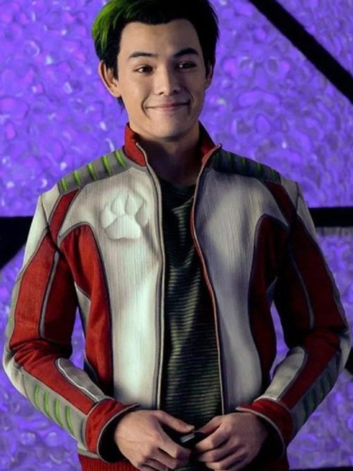 Titans S3 Gar Logan Jacket | Beast Boy Leather Jacket Costume