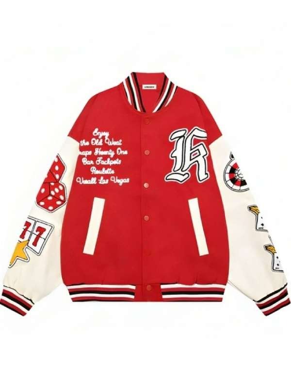Playing Card Varsity Jacket - Paragon Jackets