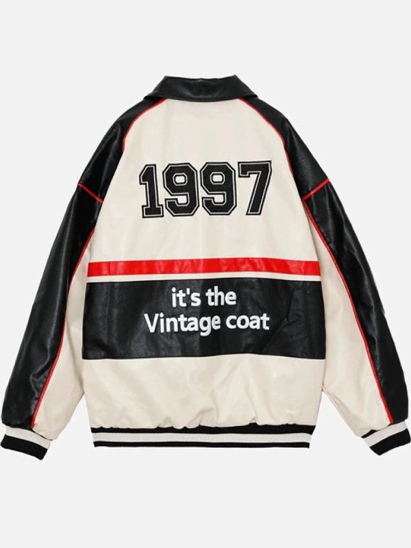 Aelfric Eden Racing Jacket | Aelfric Eden Stitching Color Jacket