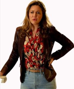 Young Sheldon S04 Mary Cooper Leather Blazer Jacket