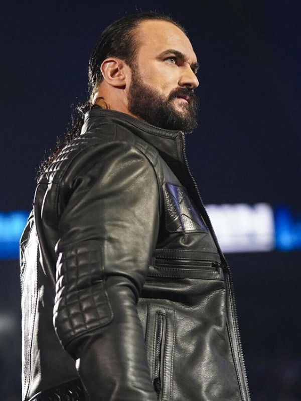 Drew Mcintyre Leather Jacket | WWE Raw Drew McIntyre Jacket