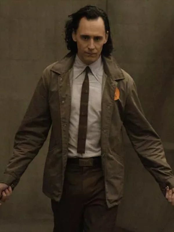 Loki TVA Variant Jacket | Tom Hiddleston Prison Brown Jacket