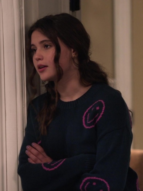 Extended Family 2024 Sofia Capanna Smiley Face Sweater | Perci Smiley ...