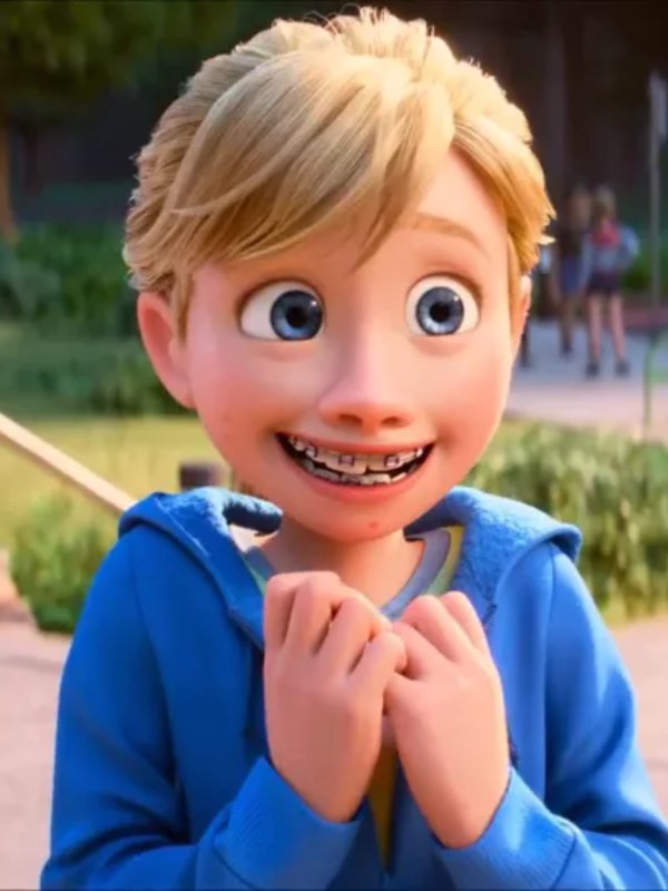 Inside Out 2024 Riley Andersen Blue Hoodie - Paragon Jackets