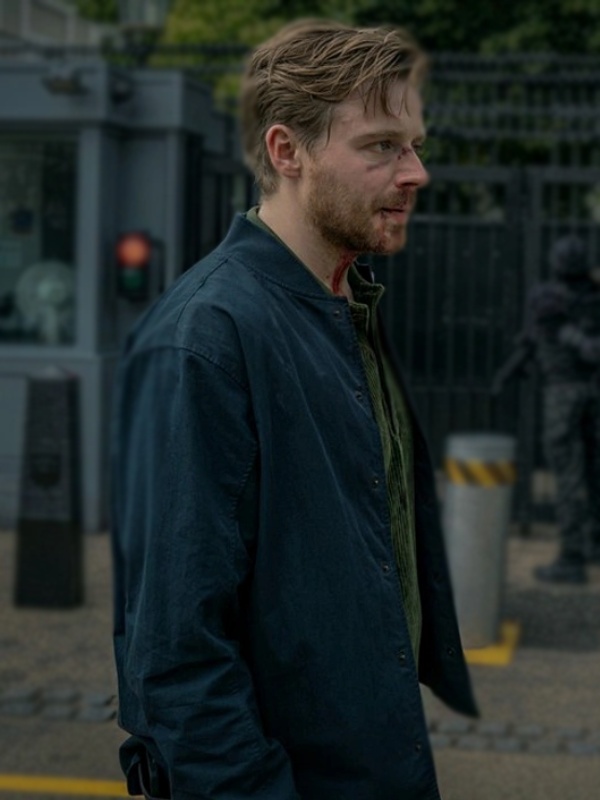 Slow Horses S3 Jack Lowden Blue Jacket - Paragon Jackets