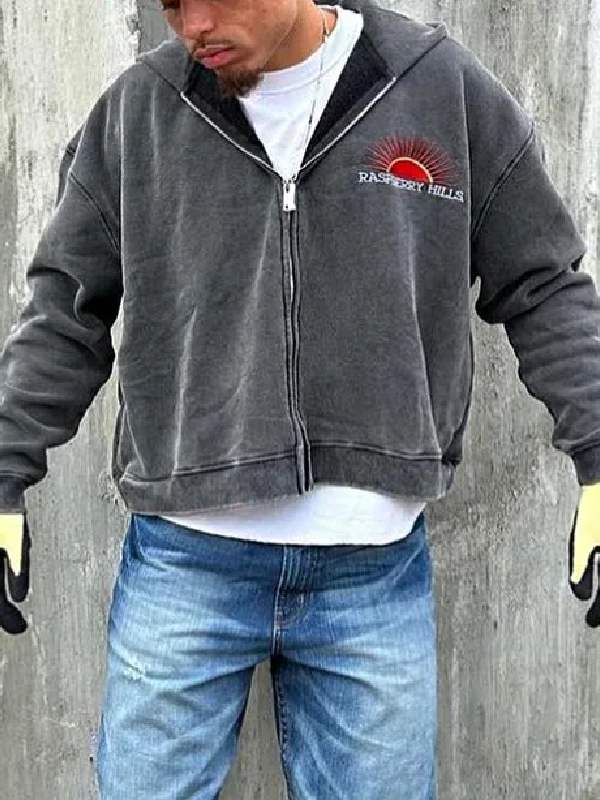 GV Gallery Raspberry Hills Zip-Up Hoodie | VTG Casamigo Cropped Hoodie