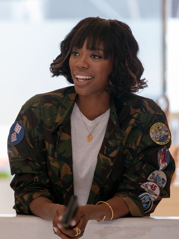 Insecure Yvonne Orji Camo Jacket | Camouflage Arrows Jacket