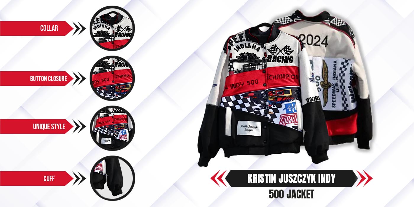 Indy 500 Jacket | kristin juszczyk indy 500 racing jacket