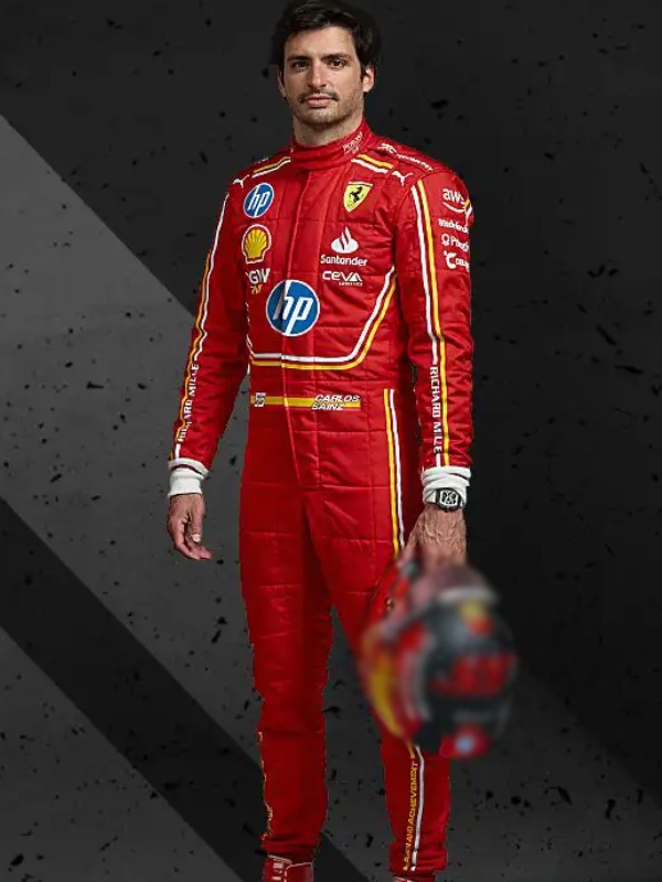 2024 Carlos Sainz Race Suit - Paragon Jackets