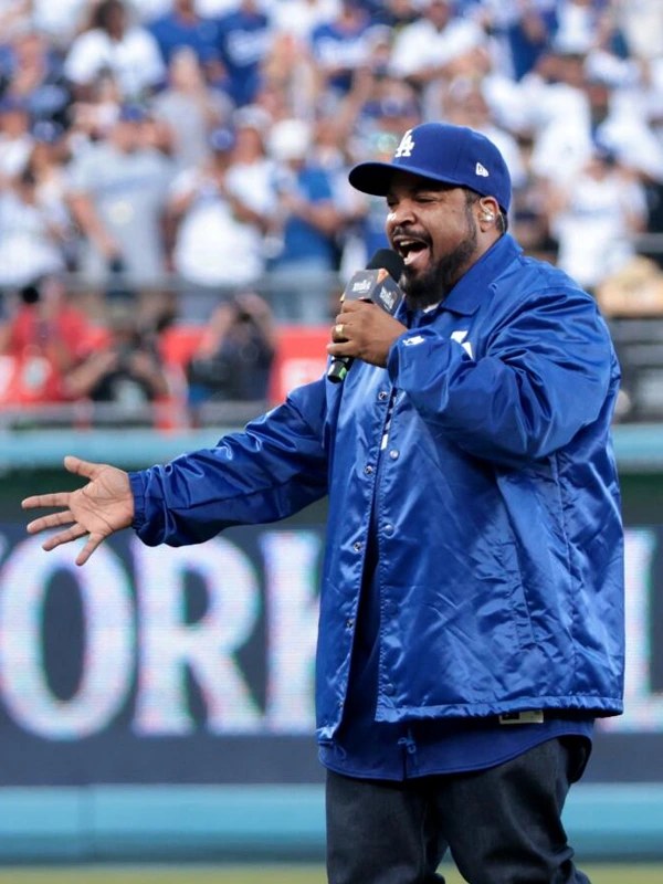 Ice Cube LA Dodgers Jacket | Dodger Stadium Ice Cube Jacket