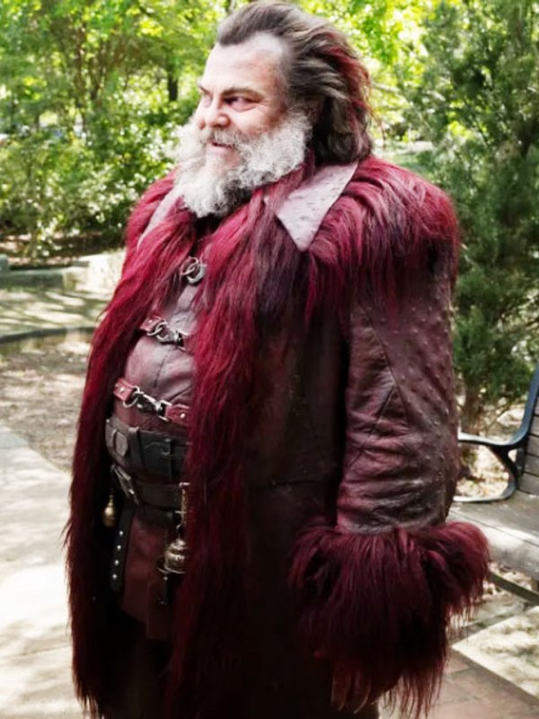 Dear Santa 2024 Jack Black Coat | Satan Costume Coat