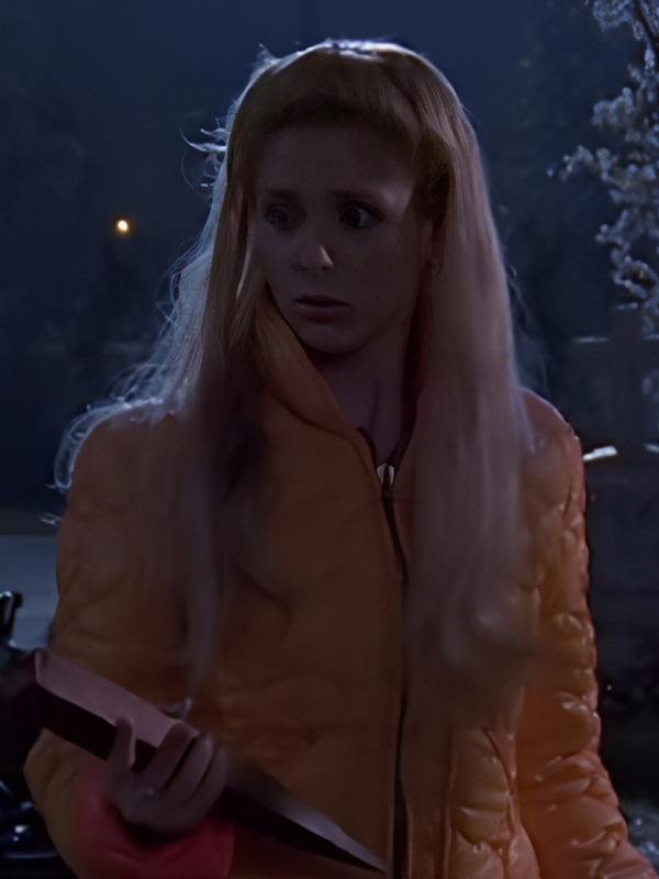 Buffy The Vampire Slayer S2 Sarah Michelle Gellar Yellow Puffer Jacket