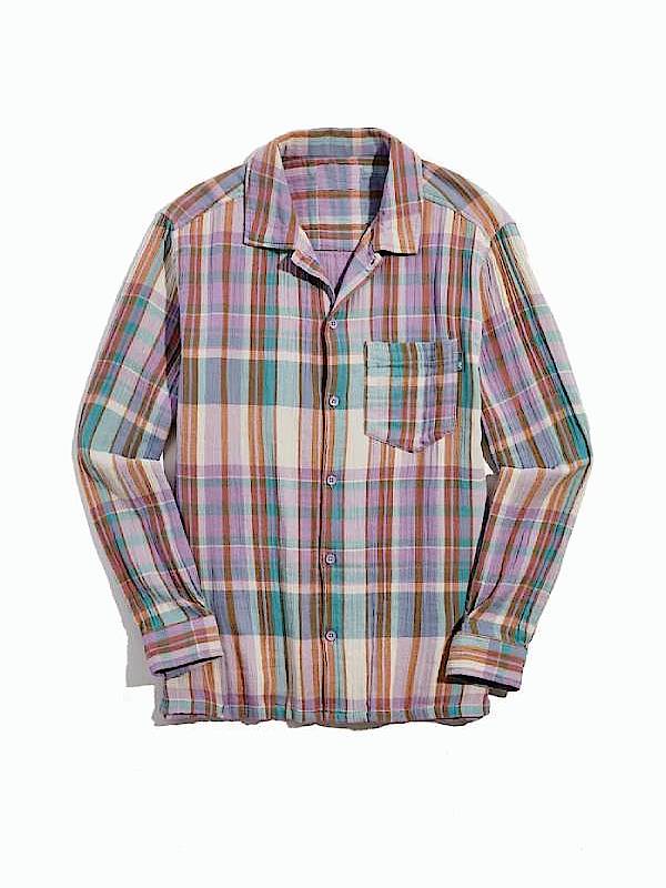 People We Meet on Vacation 2026 Emily Bader Plaid Shirt | Double Cloth ...
