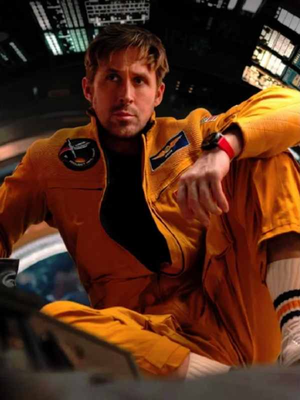 Project Hail Mary 2026 Ryan Gosling Yellow Jumpsuit | Astronaut Flight Suit